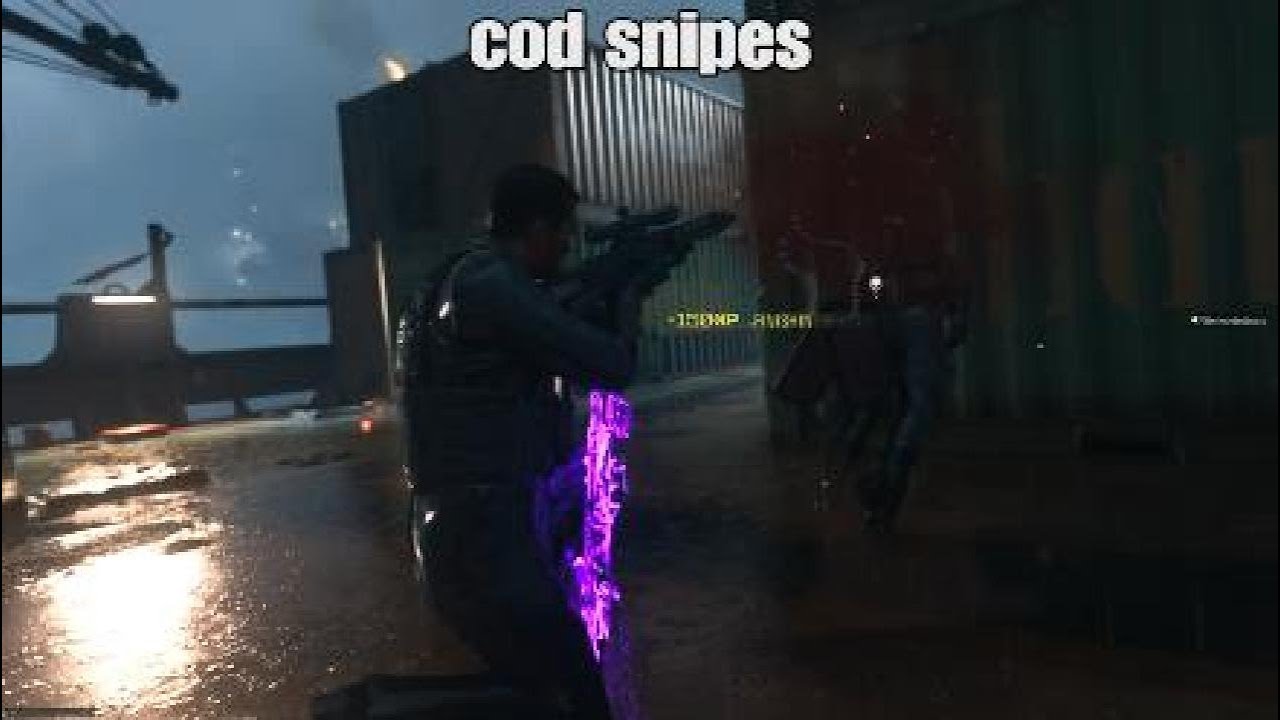 Cod snipes part2 - YouTube