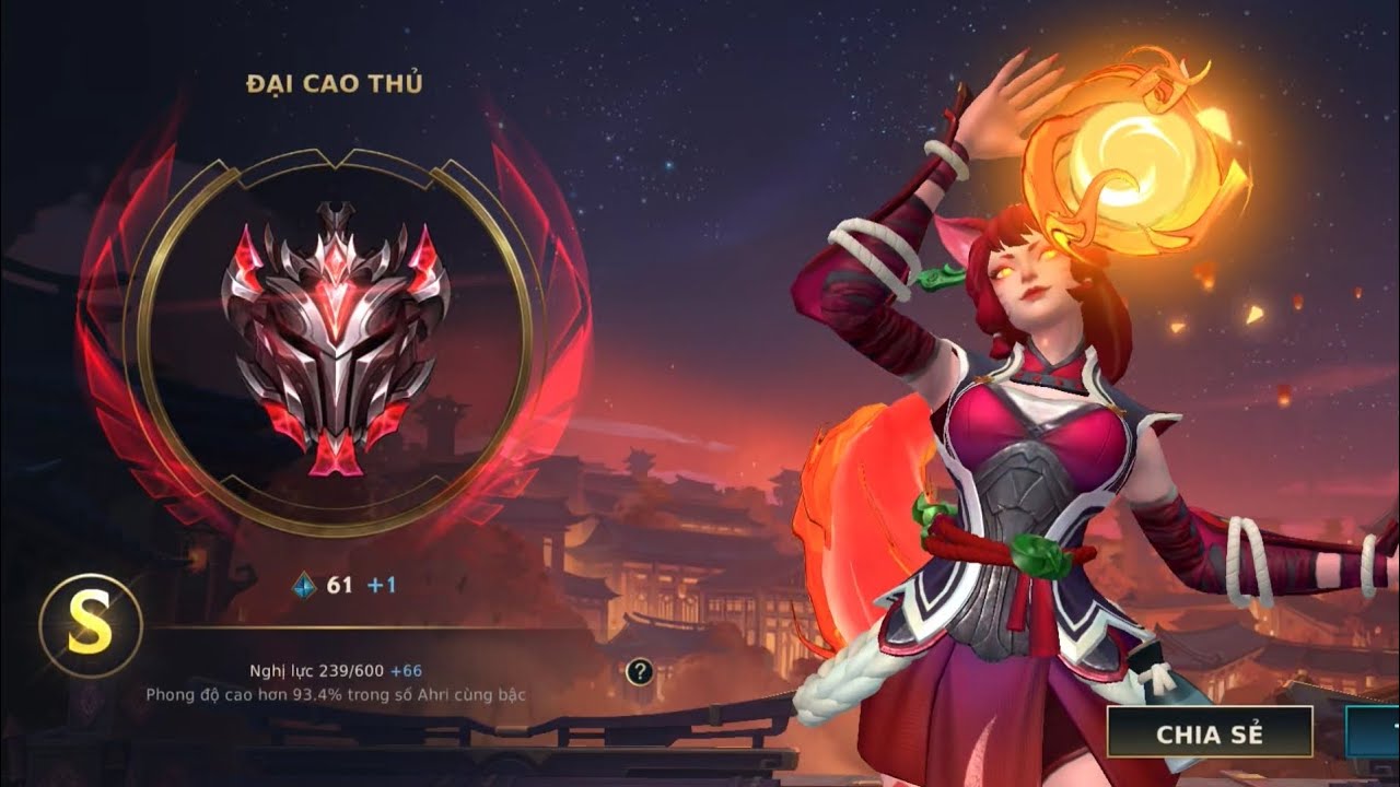 [LMHT Tốc Chiến] Ahri Mid lane full game play trên rank Đại cao thủ ...