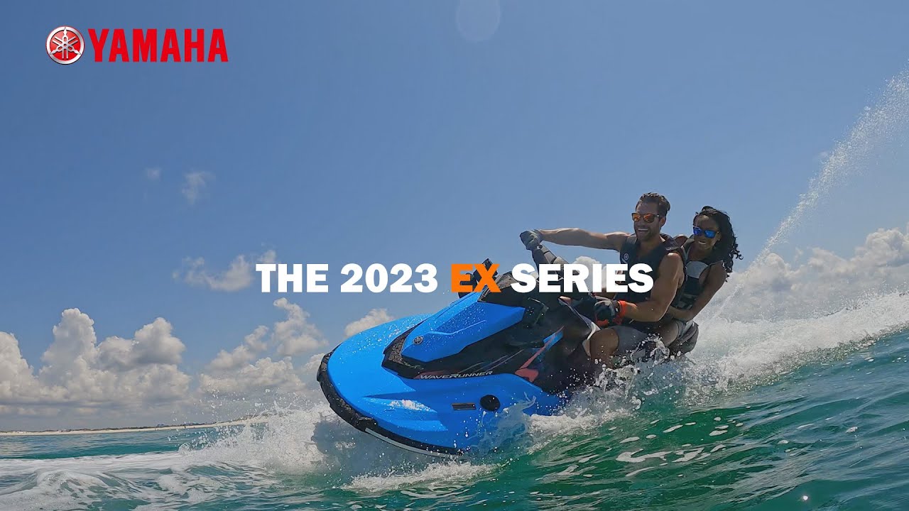 The 2023 Yamaha EX Series WaveRunners - YouTube