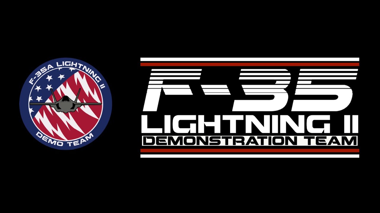 H.A.F.B. F35 Lightning 11 Demo Team * F35 Lightning 11 Fighter Jet ...