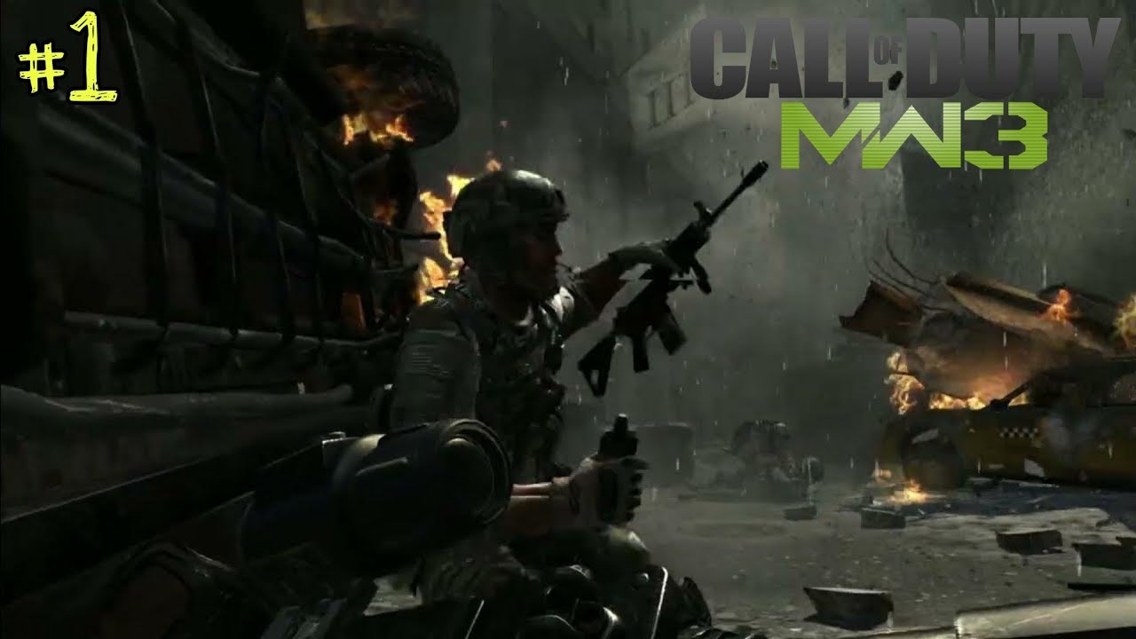 Call Of Duty Modern Warfare 3 | Campaign Playthrough | Part 1 - Black ...
