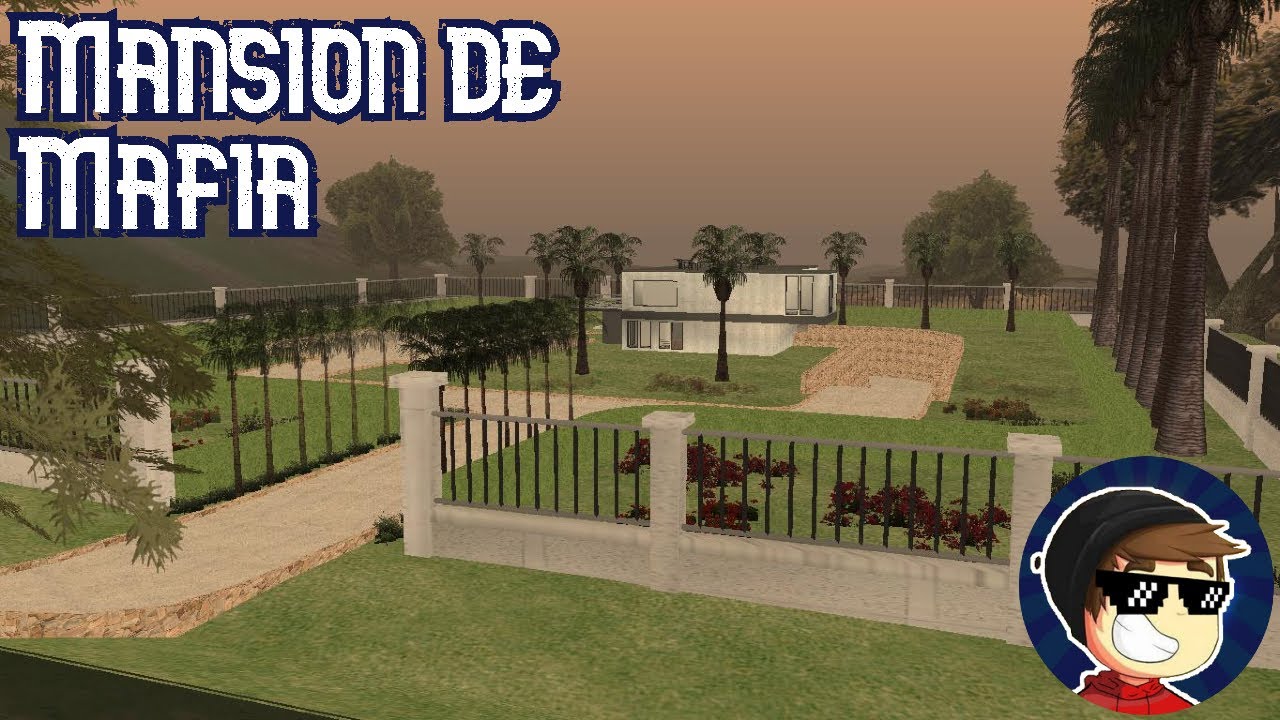 (MTA SA )• ¡ Mansión De mafiosos, Completa carro, skin y helicóptero ...