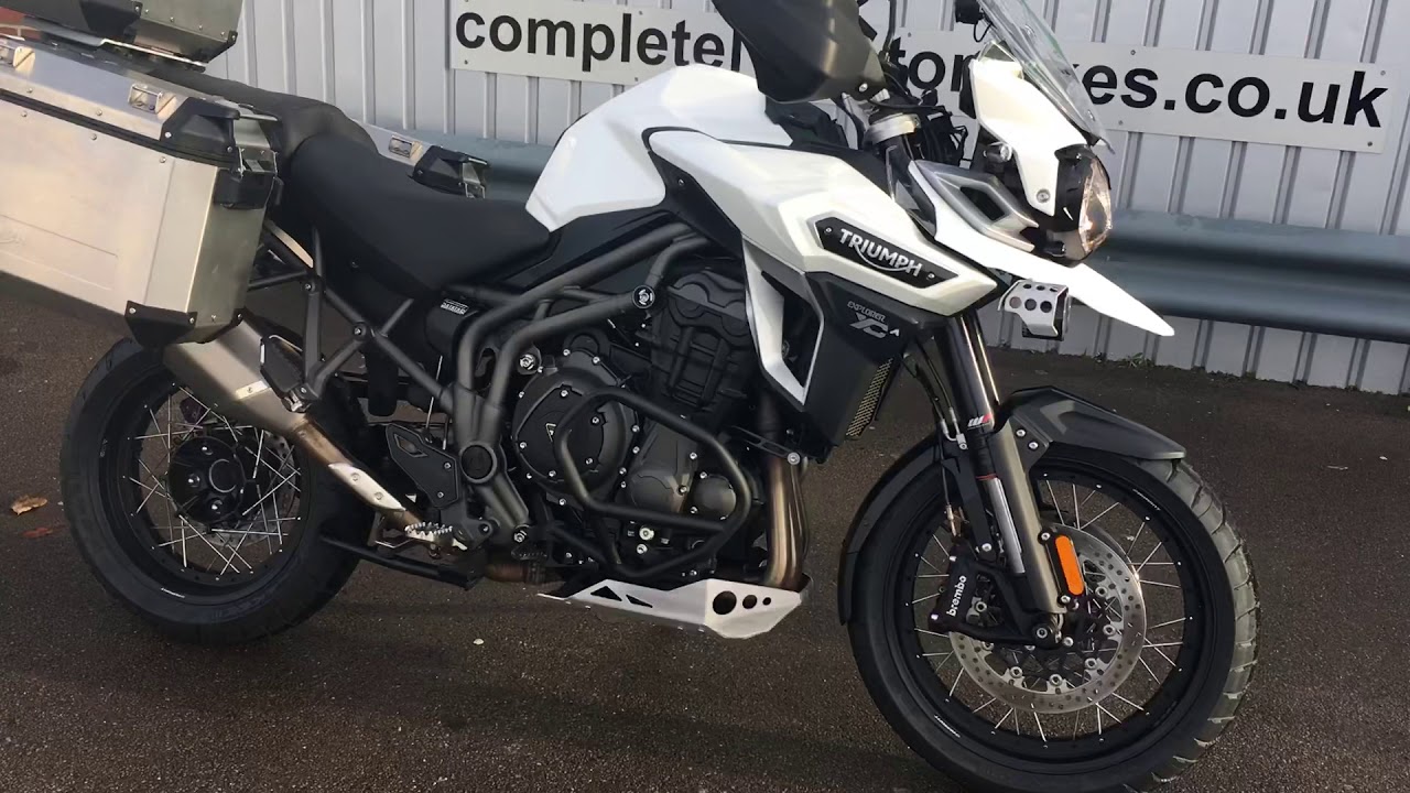 Triumph Tiger Explorer 1215 XCA - Arrow Exhaust - YouTube