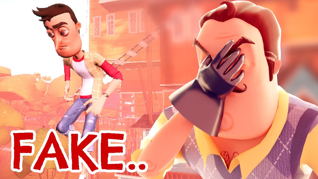 BEATING a FAKE Hello Neighbor Speedrun LEGITIMATELY.. (2.5k special ...