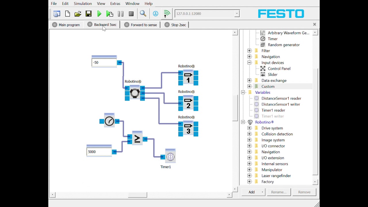 ROBOTINO ® View by 2082687A - YouTube