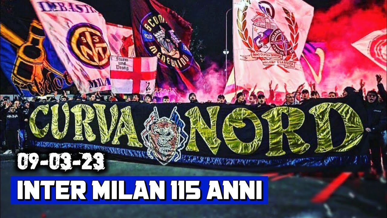 Curva Nord Milano Celebrated Inter 115th Anniversary | Inter Milan FC ...