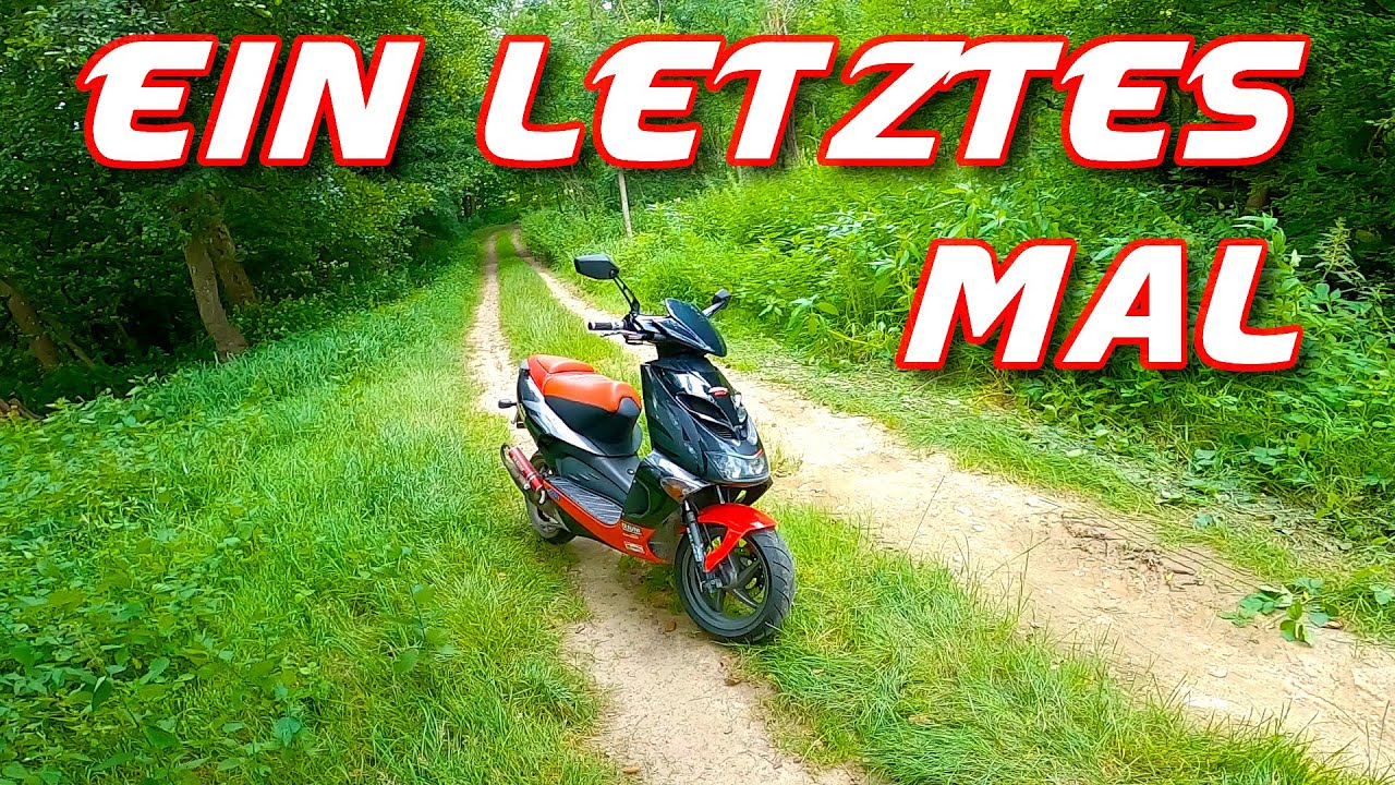 Das letzte mal 70ccm / Roller Vlog | Aprilia SR70 - YouTube