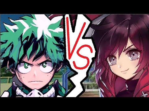 ruby vs deku [RWBY VS MHA]#rwby #mha #FIGHTANIMATION - YouTube
