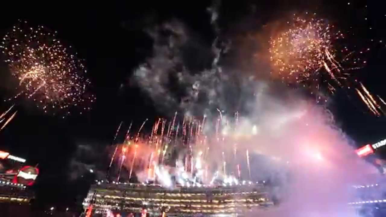 WrestleMania Fireworks - YouTube