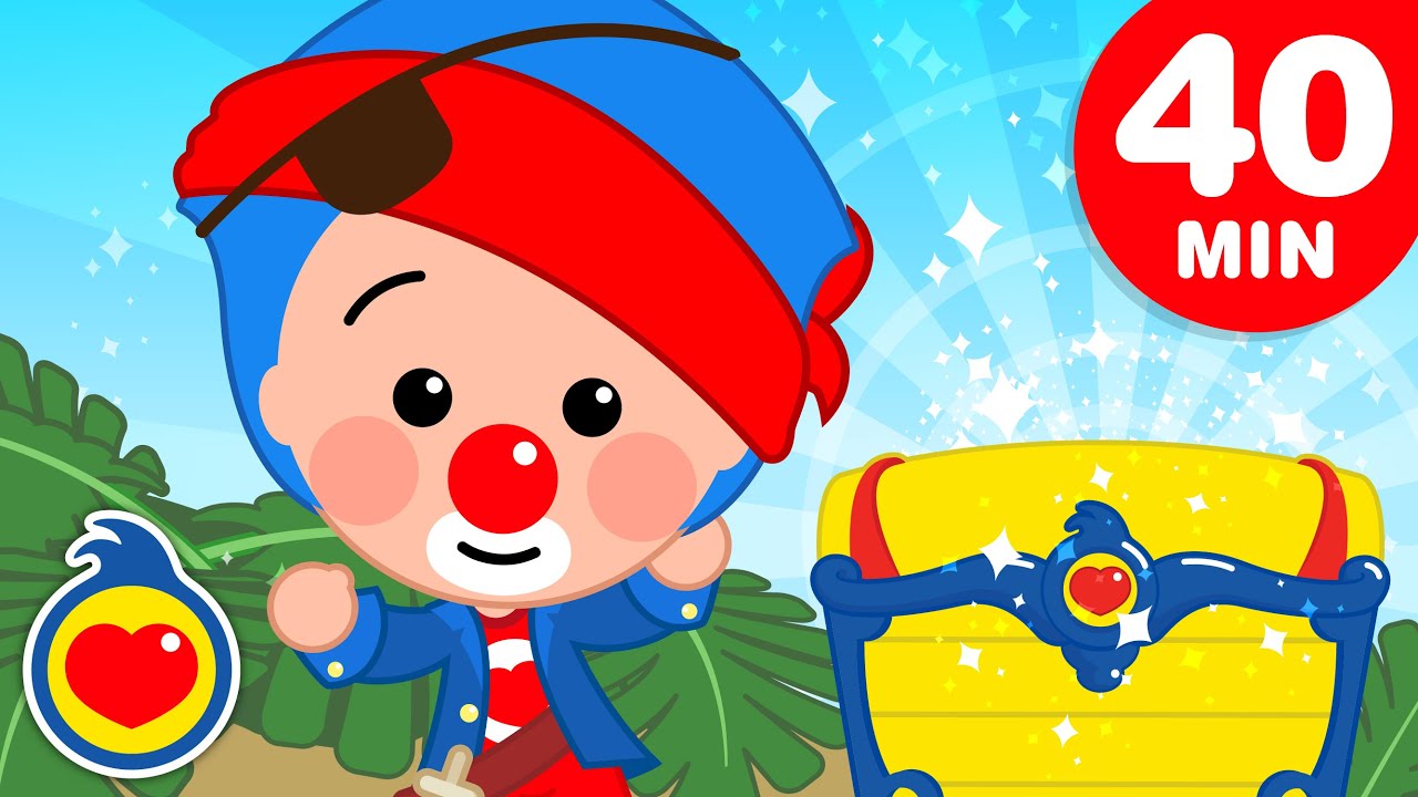 🐥 Plim Plim ♫ CARTOONS for Kids ♫ Full Episodes ♫ Treasure Hunt (40 ...