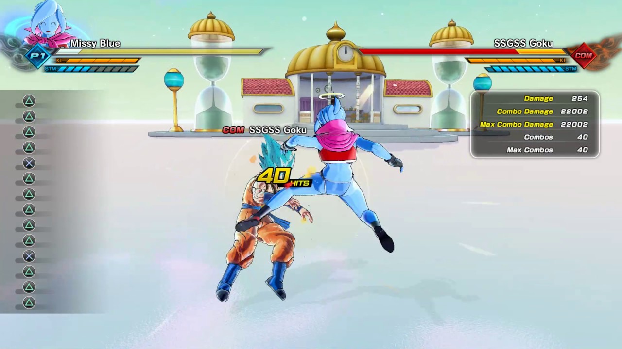 DBXV2 Kaioken Majin Damage Stats - YouTube