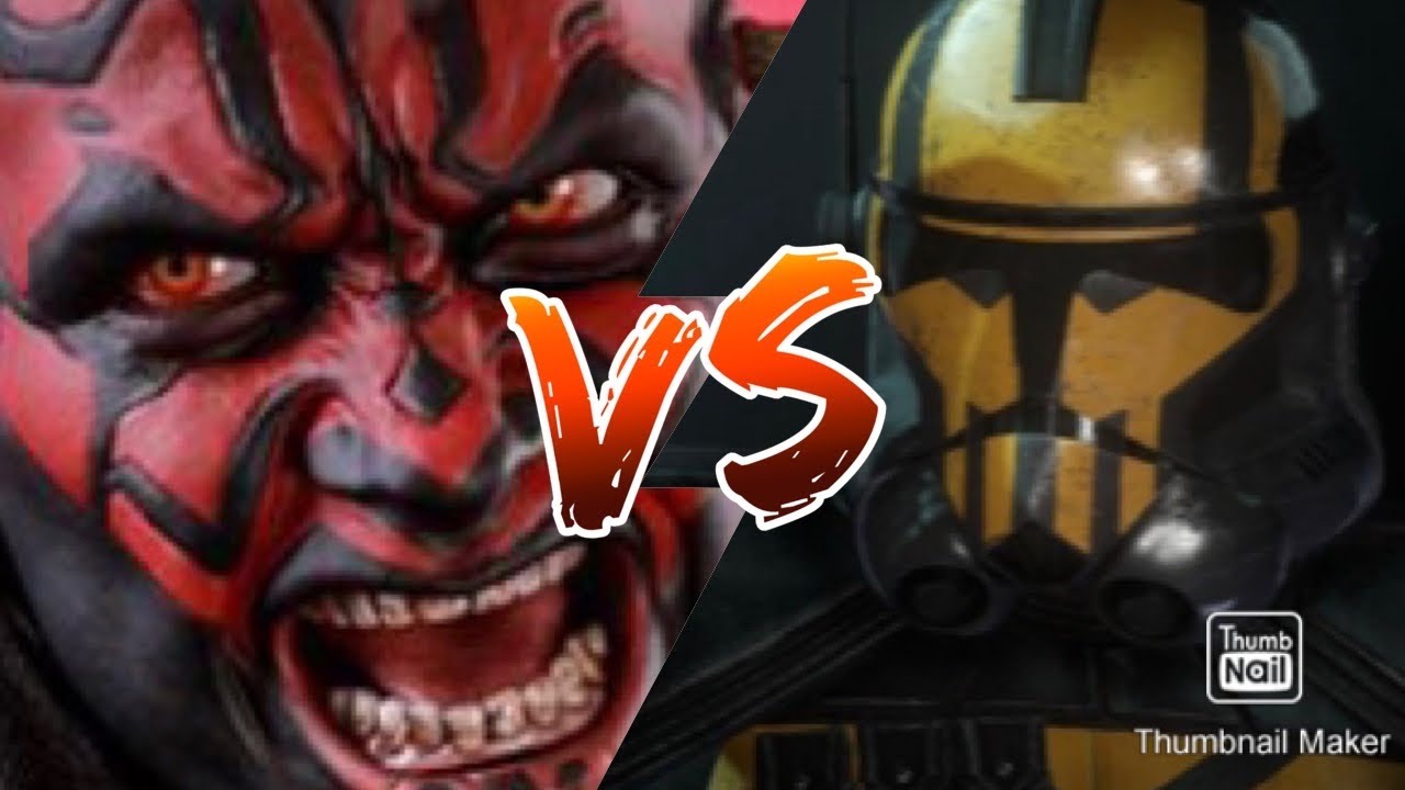 ARC trooper vs maul - YouTube