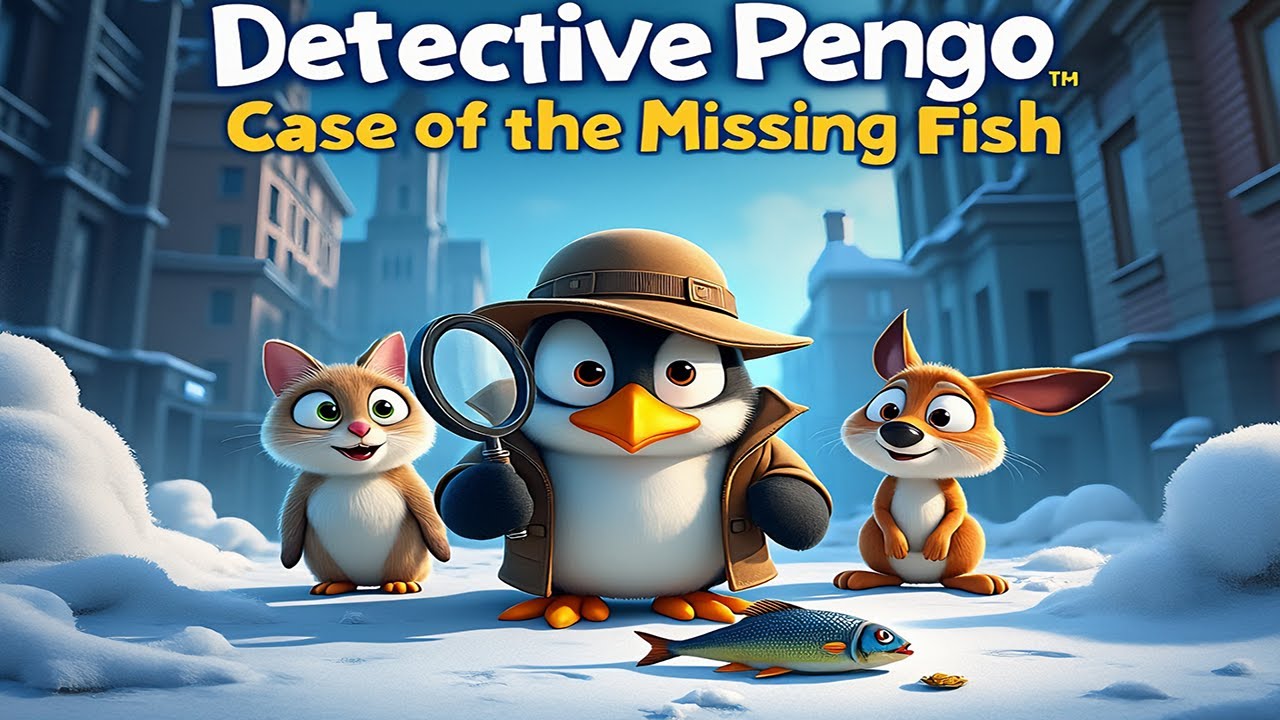 Detective Pengo: Case of the Missing Fish | Kids Mystery Adventure Song ...