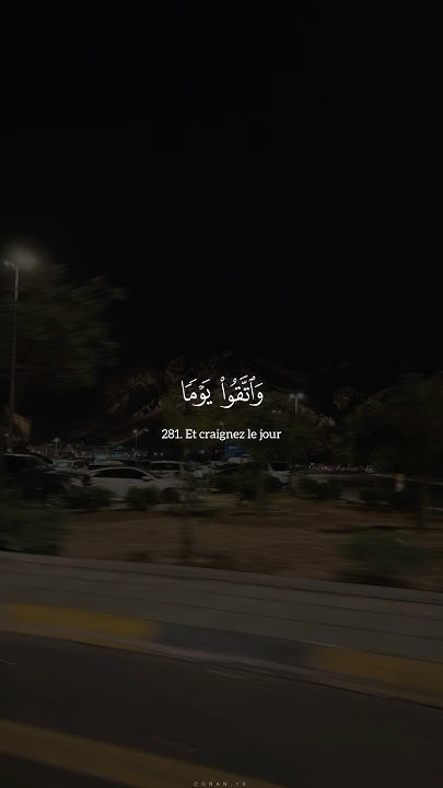 Sourate Al Baqarah verset 281 - 🎙️ Ahmad Bin Talib - YouTube