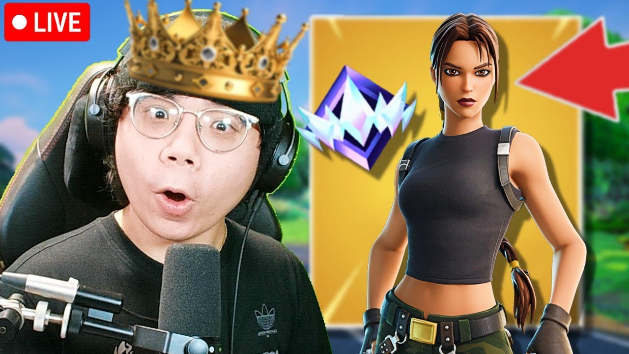 🔴LIVE | BEST ASIAN FORTNITE ZERO BUILD *SEASON 4* PLAYER | 400 CROWN ...