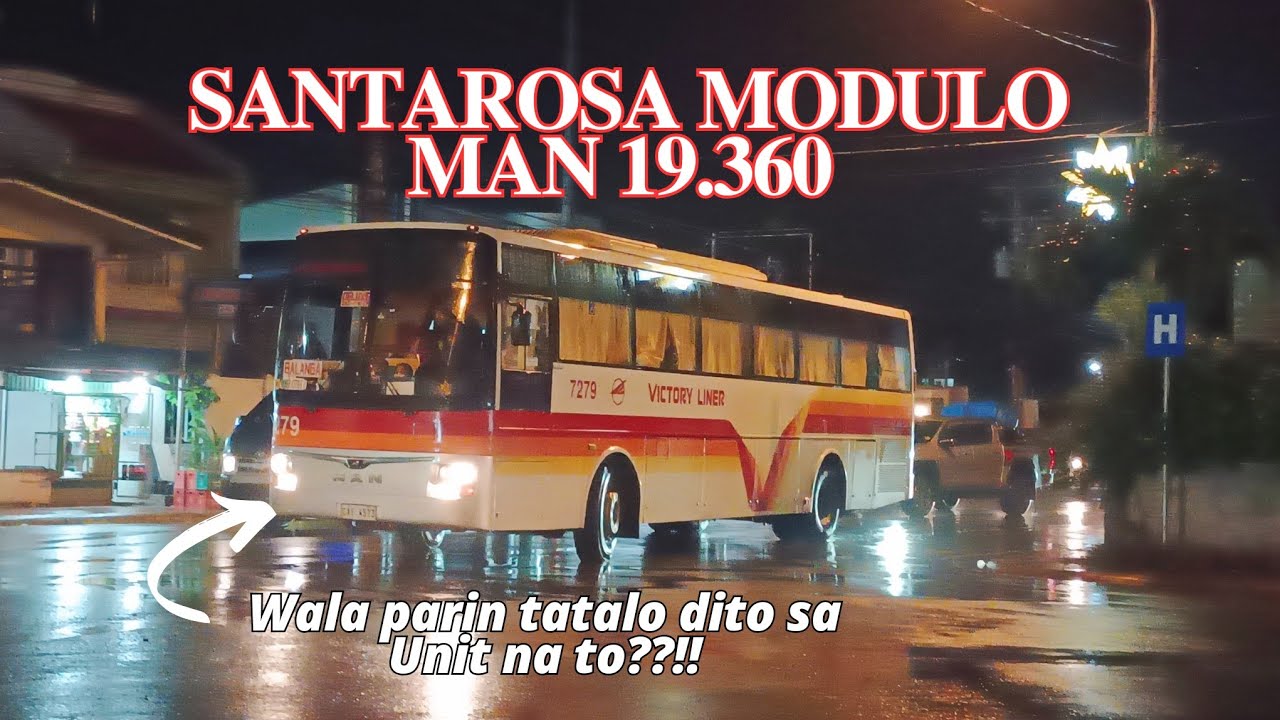 Santarosa Modulo MAN R39/RR3 Arrival and Departure | Bus Spotting ...