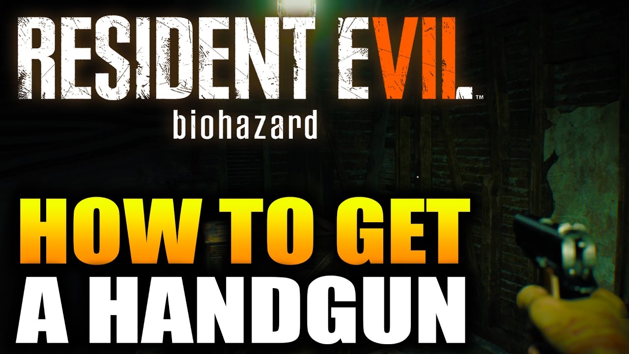 Resident Evil 7 Gun Location - Resident Evil 7 How To Get The Gun - YouTube