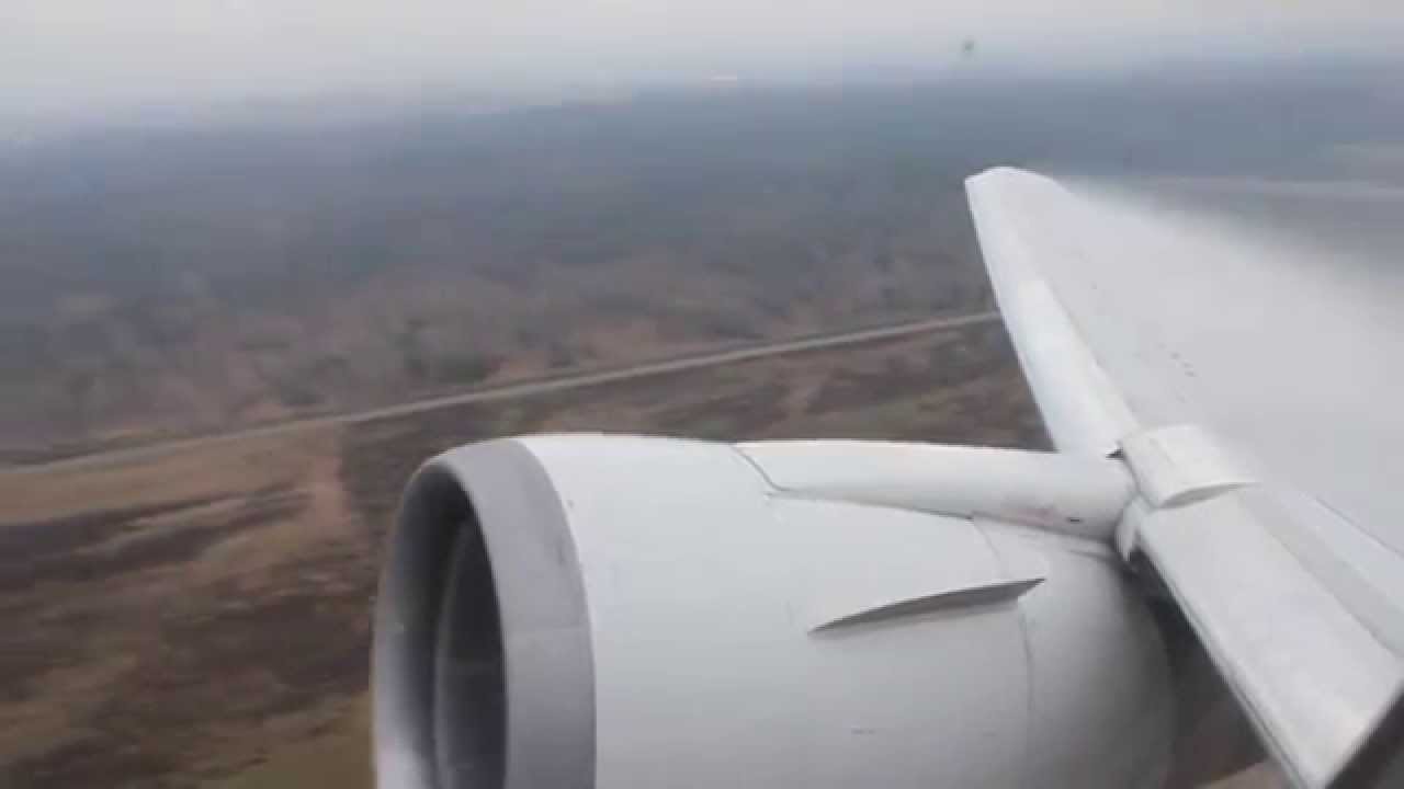 American Airlines B763 Wing View departure at Milan Malpensa - YouTube