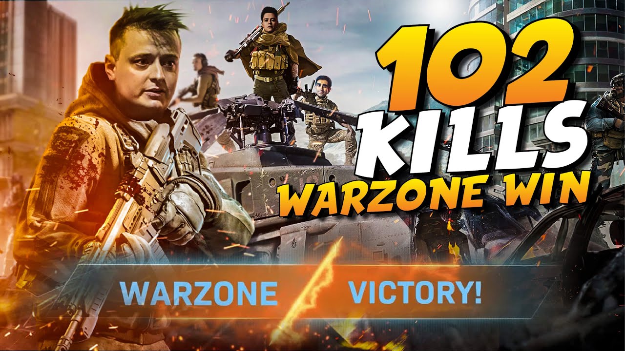 102 KILL WARZONE WIN WITH VIKKSTAR123, PRIESTAHH & VAPULEAR! - YouTube