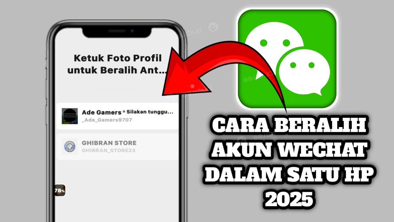 CARA MENGGUNAKAN AKUN WECHAT DALAM SATU SMARTPHONE ANDROID - YouTube