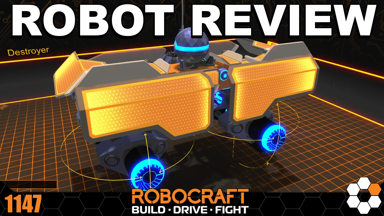 Destroyer by Sakalakabum - Robocraft Robot Review - YouTube