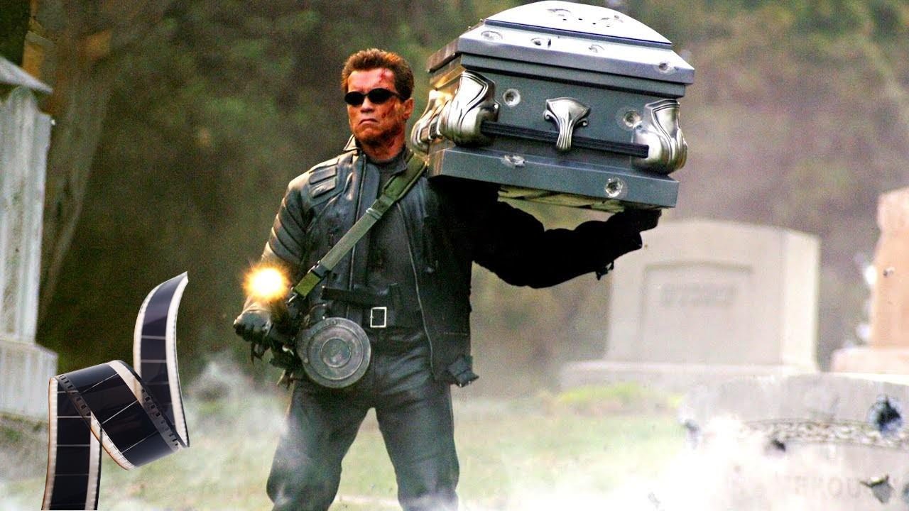 Terminator VS SWAT Gun Fight Scene Terminator 3; Rise Of The Machines ...