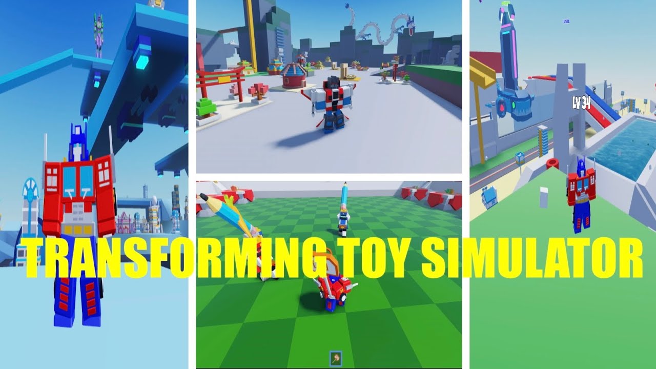 TRANSFORMING TOY SIMULATOR - ROBLOX - YouTube