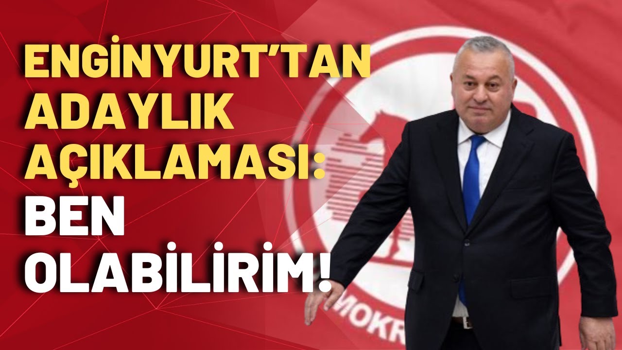 Demokrat Parti'li Cemal Enginyurt'tan yerel seçimler için adaylık ...