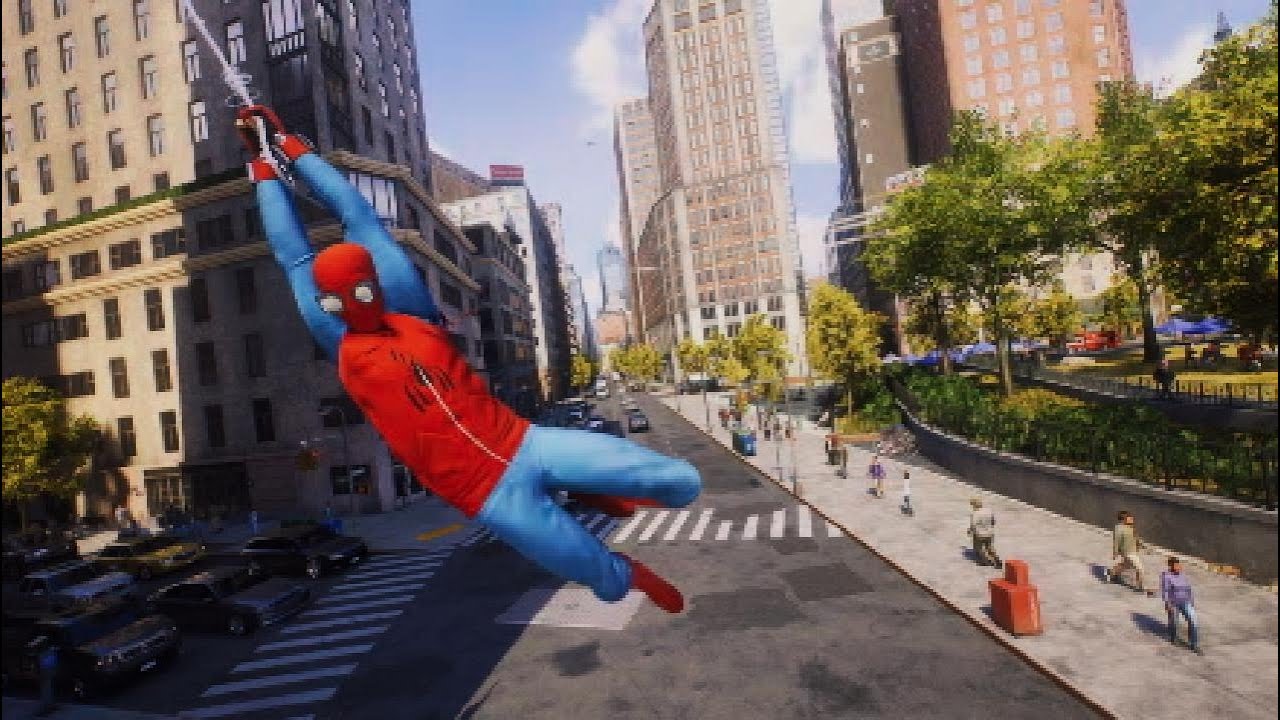 Marvels Spider-man 2 - Peters First Time As Spider-man [60fps] - YouTube