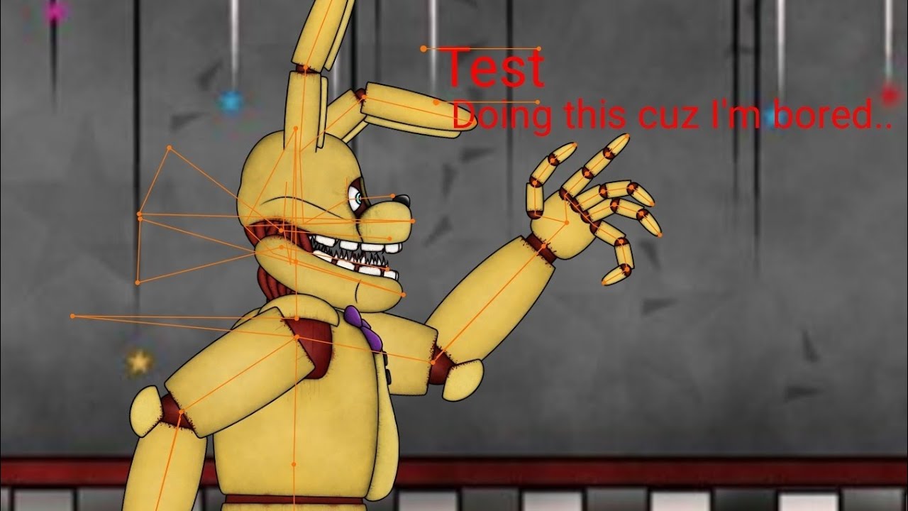 [Fnaf/dc2] ITP Springbonnie Test. - YouTube