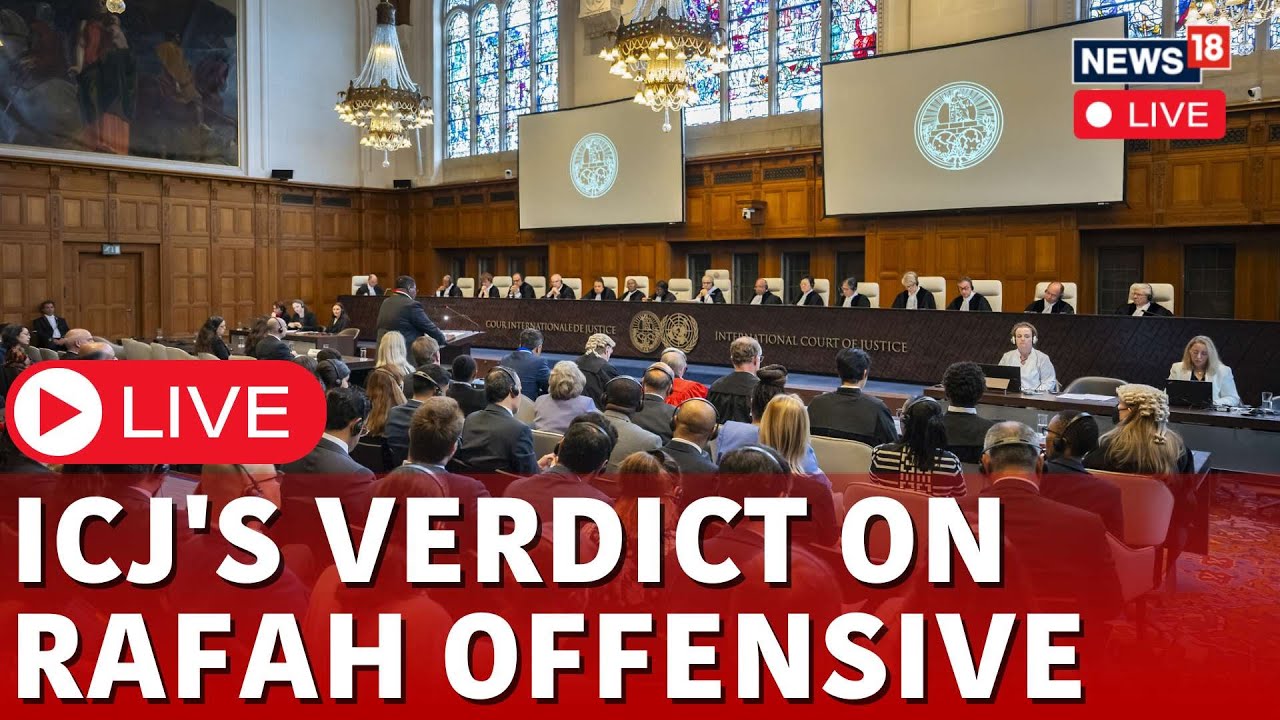 ICJ Hearing Today | International Court Of Justice Verdict On Rafah ...