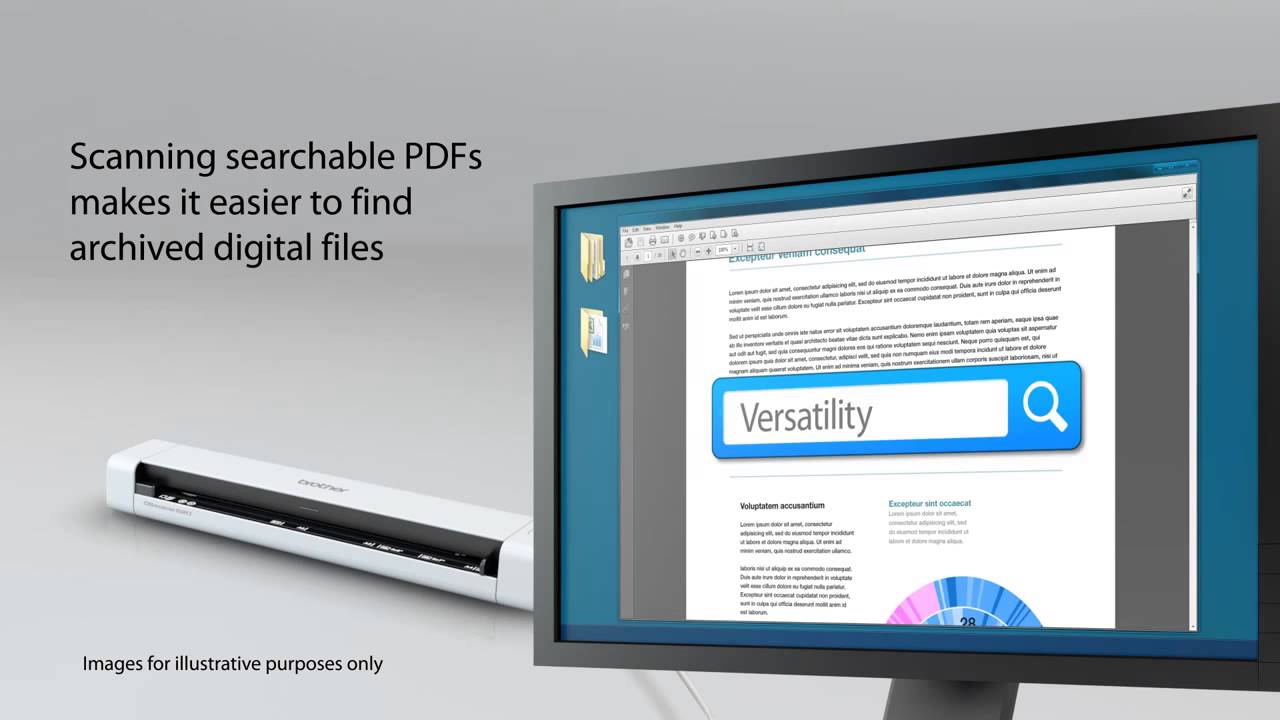 Brother DS-620 Mobile Scanner - YouTube