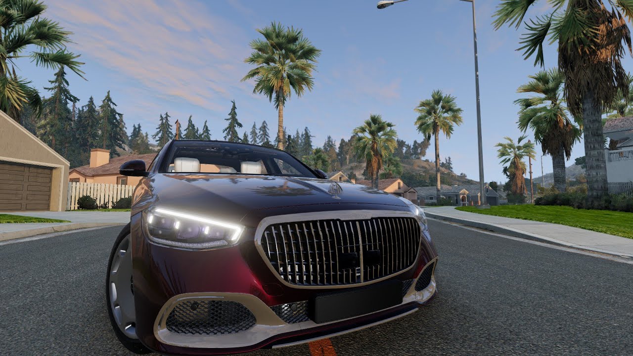 [FREE MOD] This Mercedes S-Class W223 MAYBACH Is UNREAL in BeamNG! 😍 ...