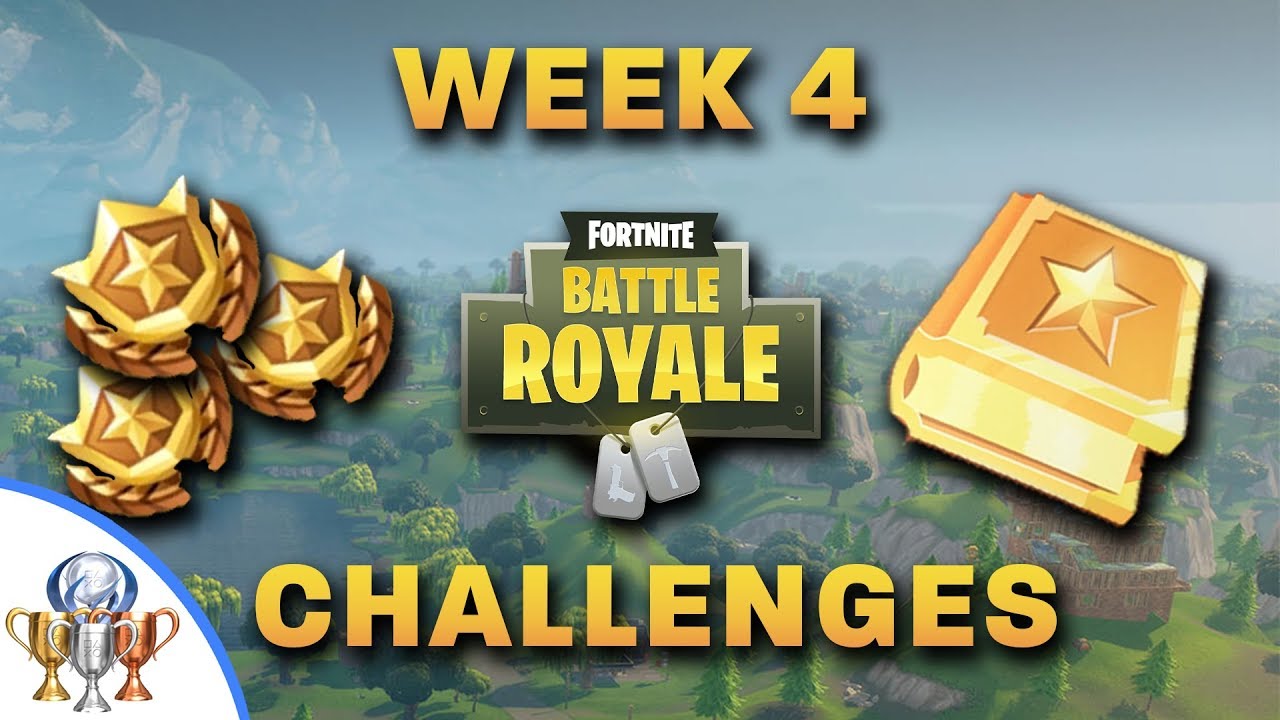 Fortnite Week 4 Challenges- Vehicle Tower, Rock Sculpture, Circle of ...