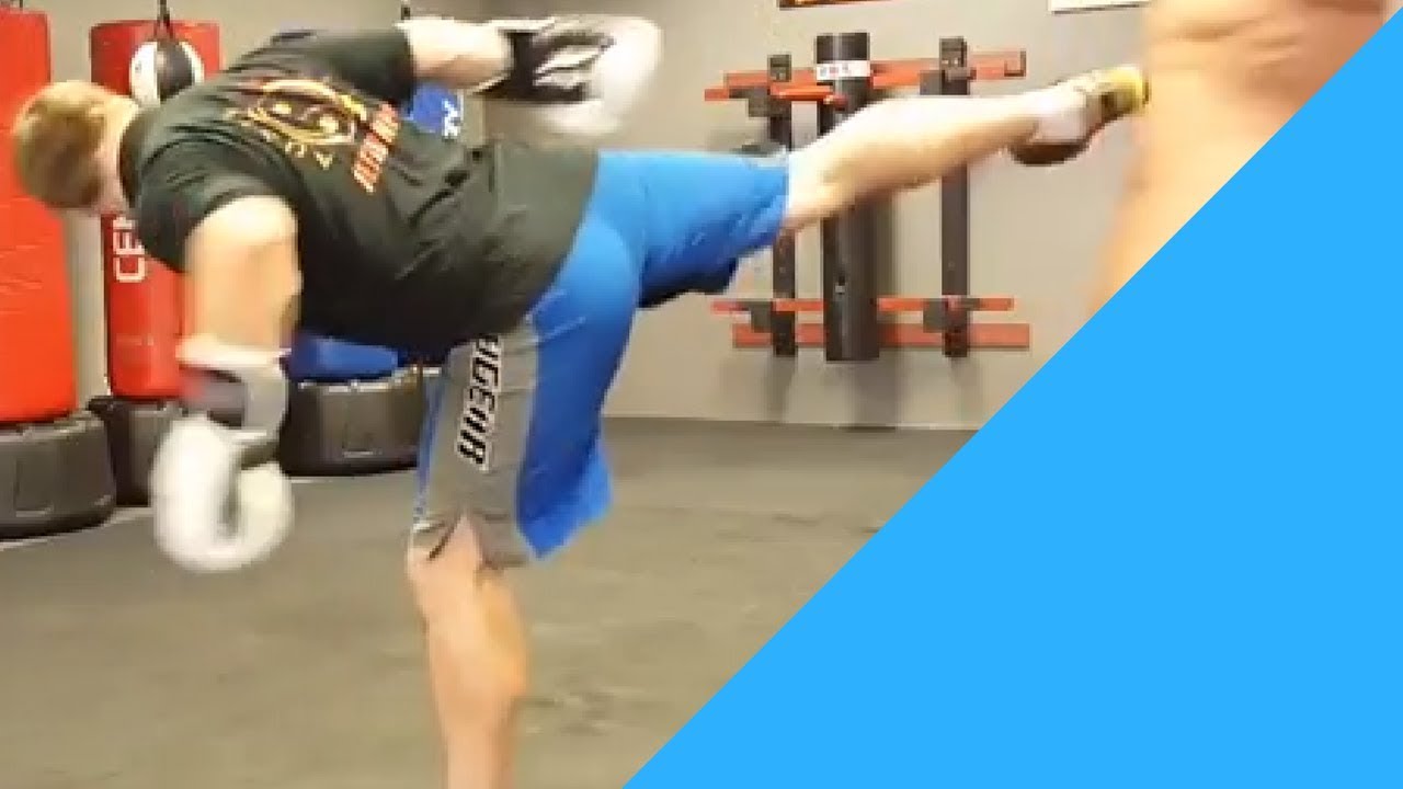 Spinning Back Kick - YouTube