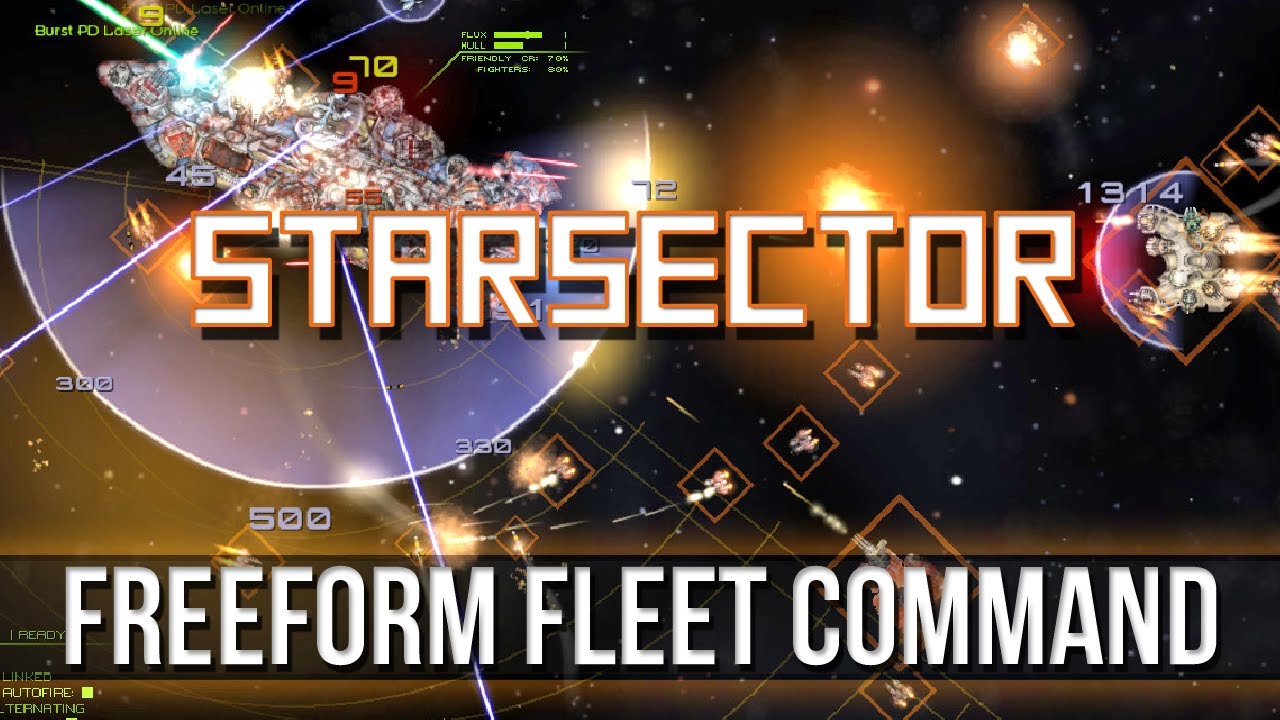 STARSECTOR - Freeform Fleet Command! - YouTube
