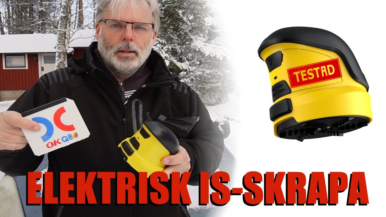 Elektrisk Is-skrapa | Uppackning & test! - YouTube