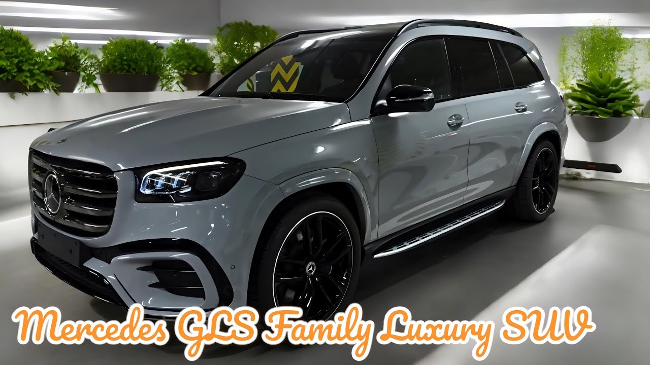 Ultimate Comfort: Mercedes GLS Family Luxury SUV Full view Exterior and ...