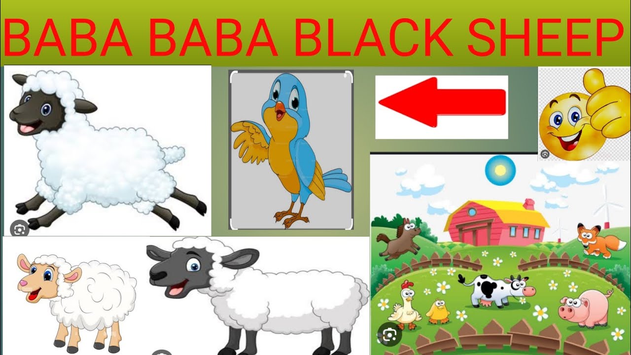 BABA BLACK SHEEP / CARTOONS FOR KIDS / POEMS / NURSERY RHYMES / BABY TV ...