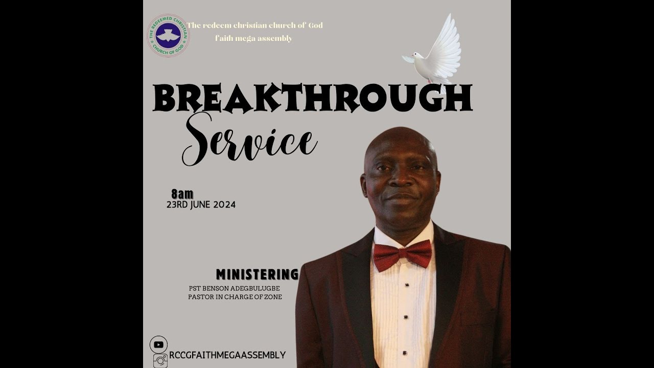 BREAKTHROUGH SERVICE JUNE EDITION 2024 - YouTube