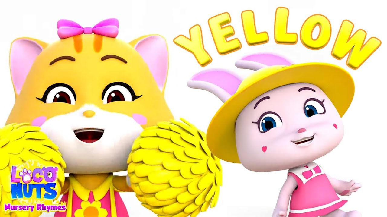 Yellow Color Song, Learning Video And Nursery Rhyme for Kids - YouTube