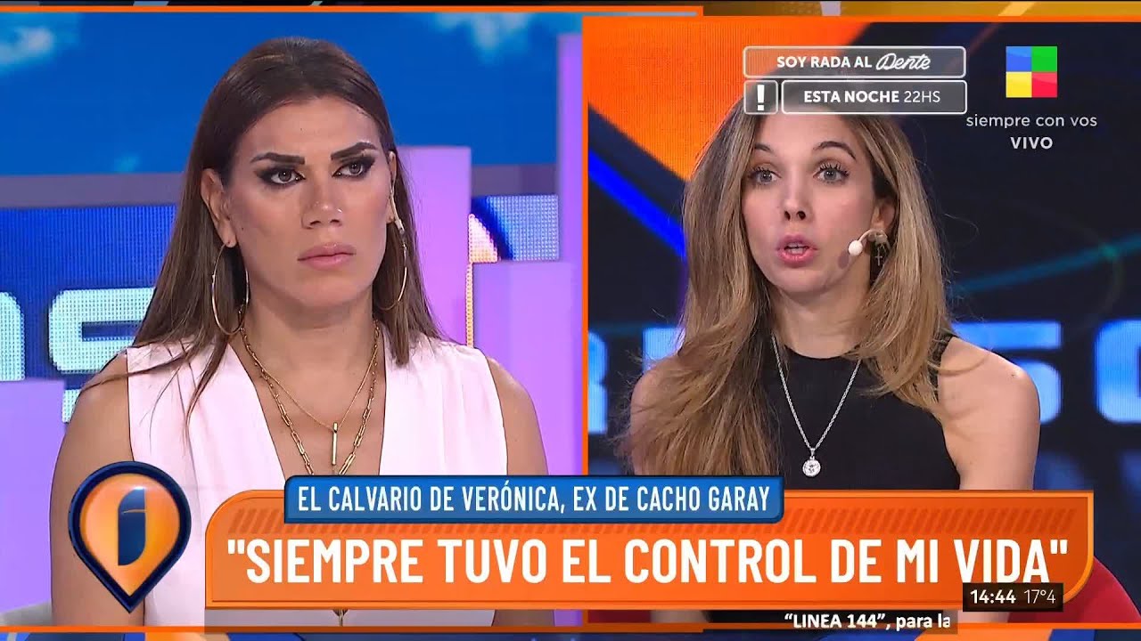 El calvario de la ex de Cacho Garay: "Me tuvo cautiva, me encerraba ...