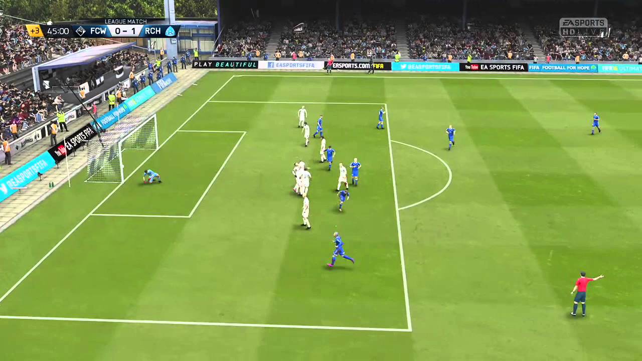 Free kick tactics fifa 16 - YouTube