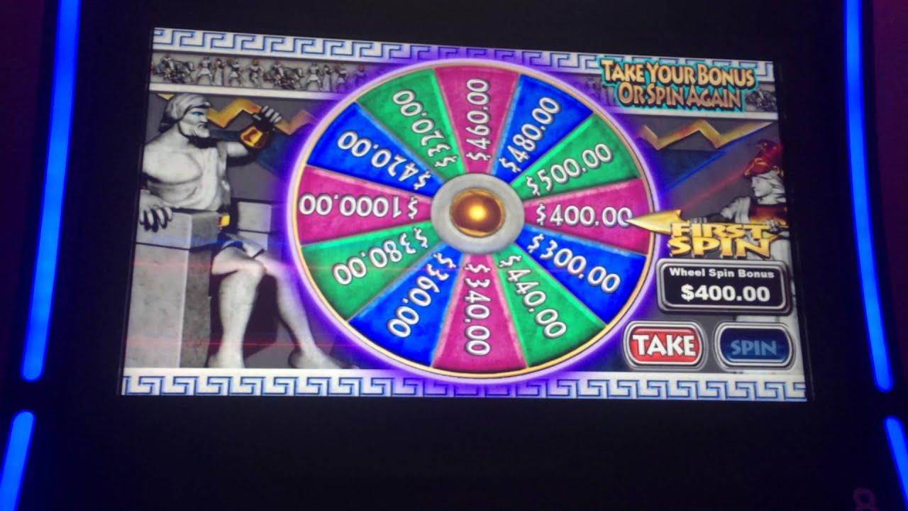 Ancient Thunder Keno Slot Machine - Zeus Bonus - Huge Win!!! - YouTube