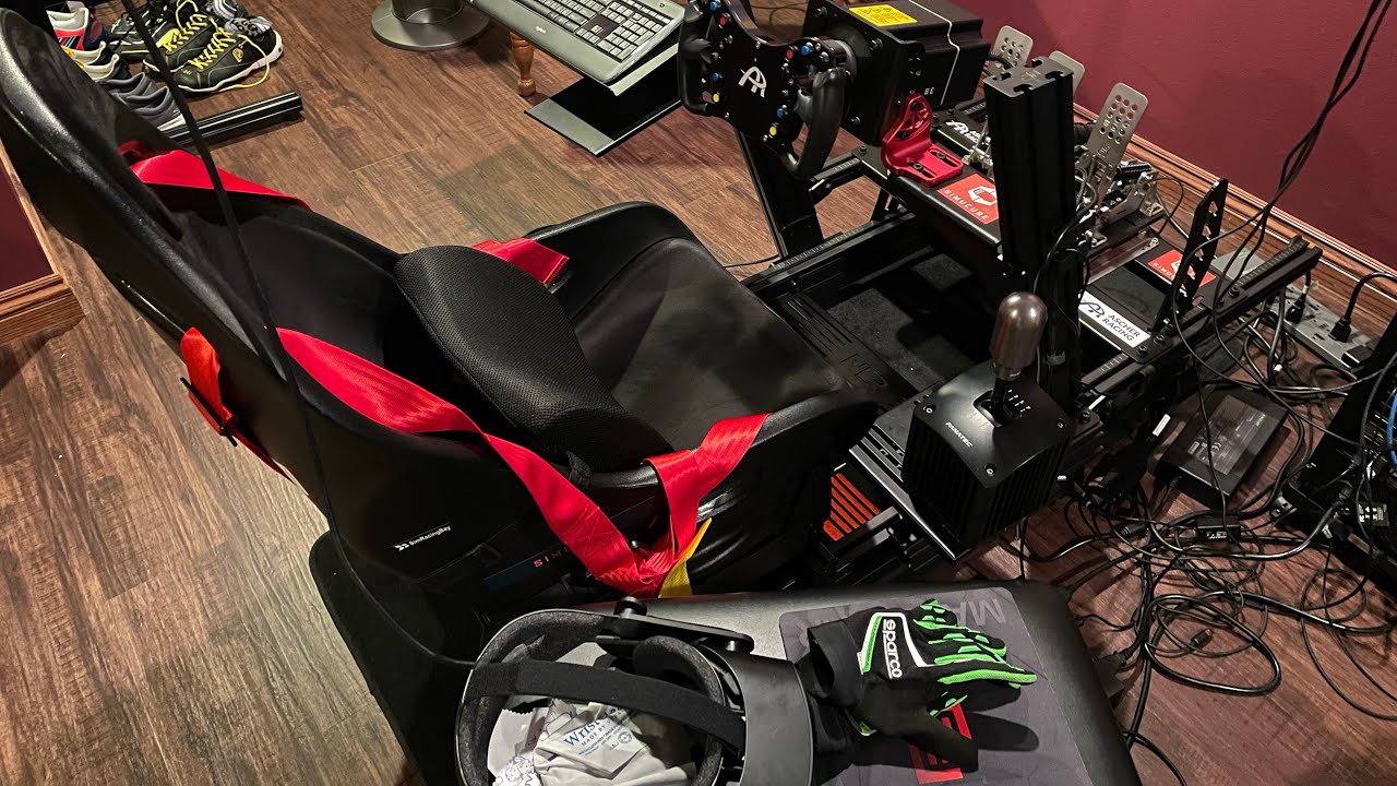 Man cave/Sim rig Tour - YouTube