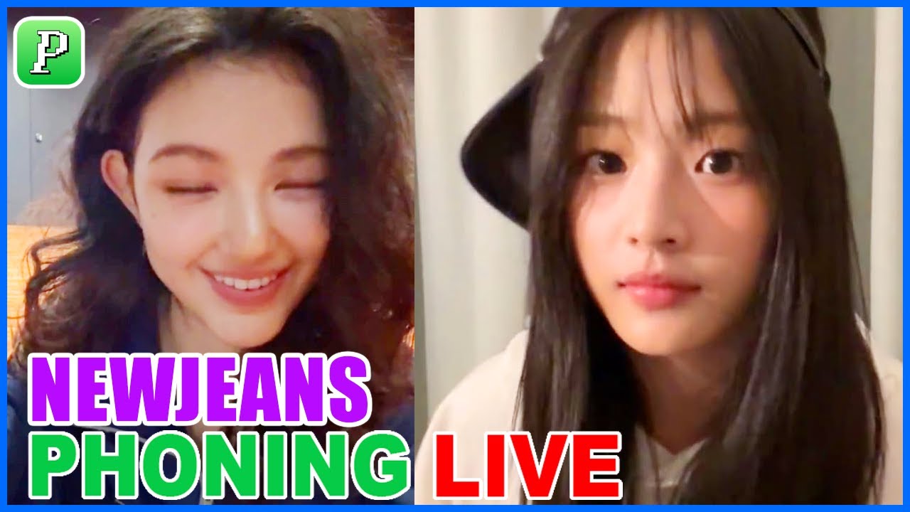 [Eng Sub] NewJeans phoning live Full(1+2) | Happy to bring home a ...