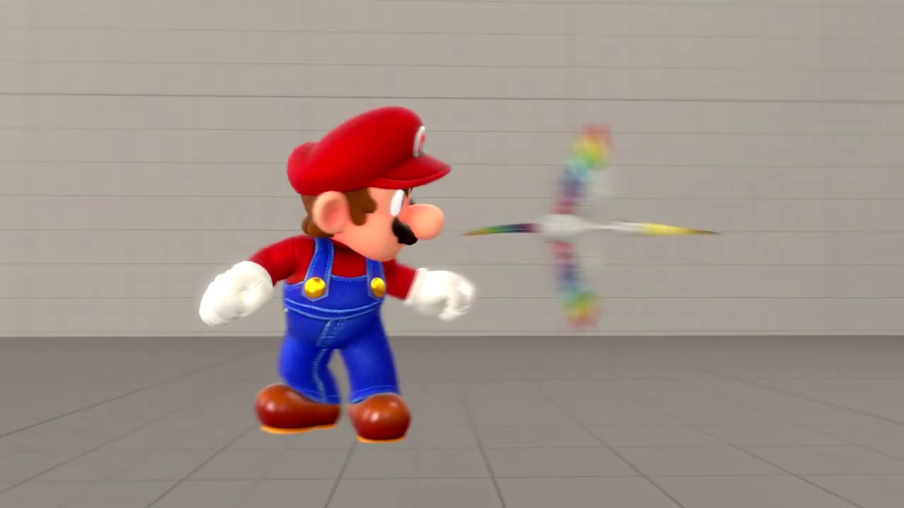 Super Smash Bros. Endgame Behind The Scenes: 01. Mario Background Fight ...