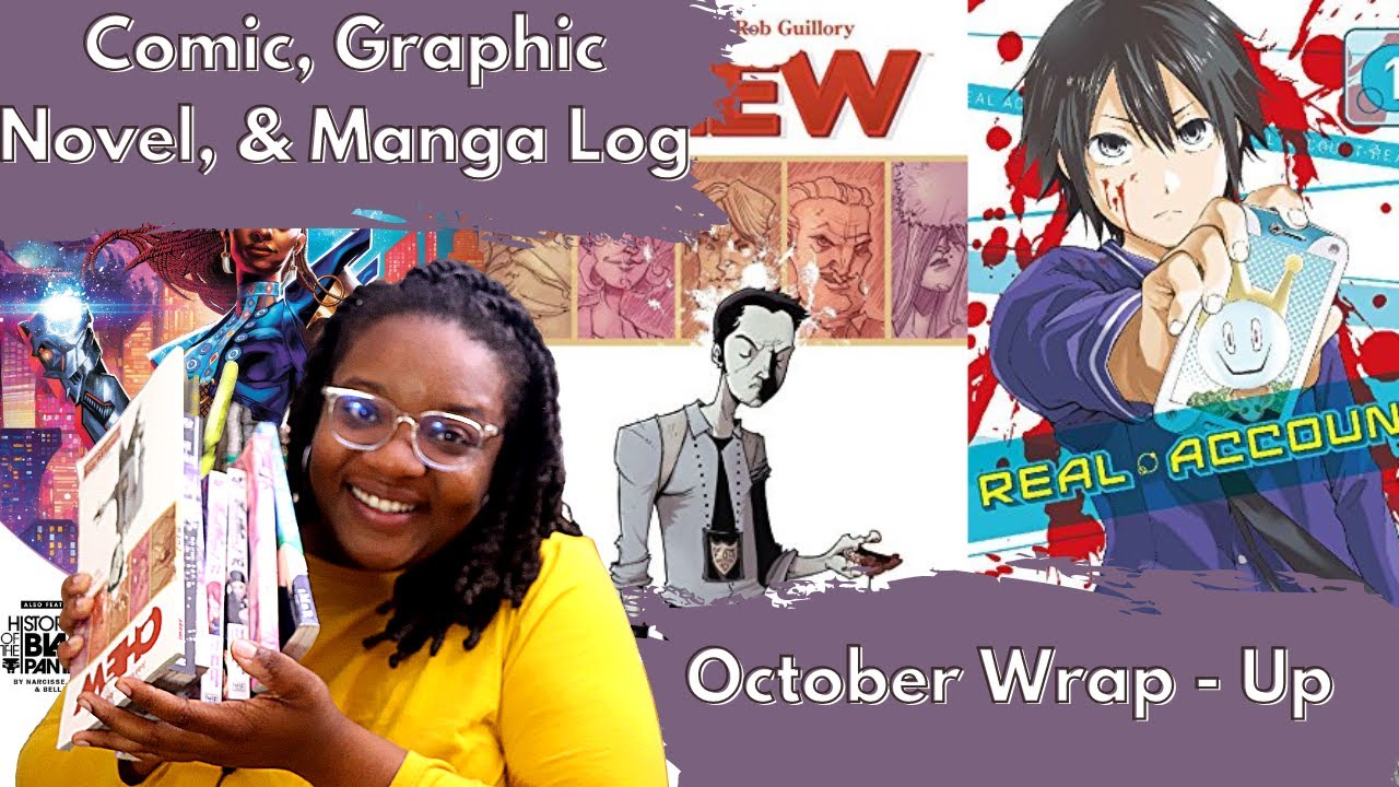 Comics, Graphic Novel + Manga Log | October Wrap Up 2022 - YouTube