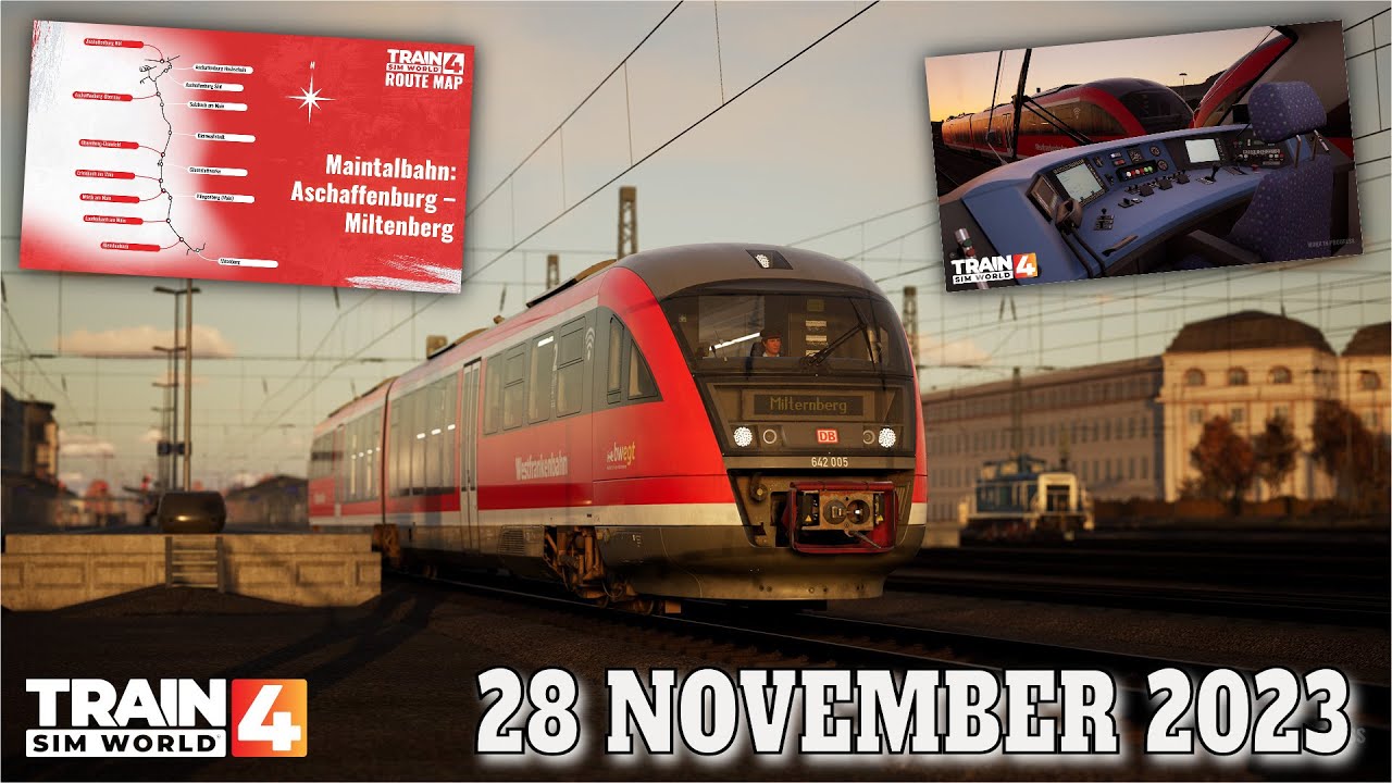 Train Sim World 4 | MAINTALBAHN | RELEASEDATUM & PREIS | Baureihe 642 ...