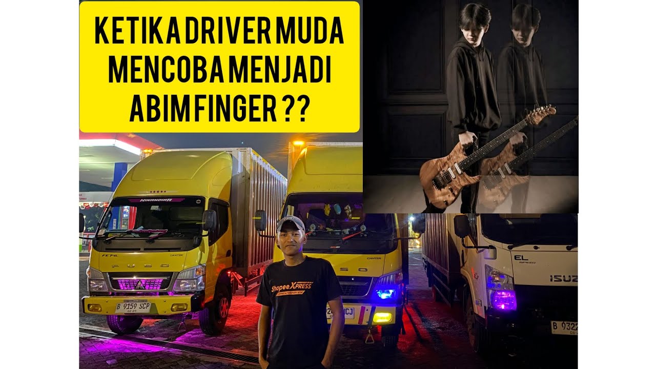 TRENDING‼️ DRIVER MUDA MENCOBA MENJADI ABIM FINGER‼️@AbimFinger - YouTube
